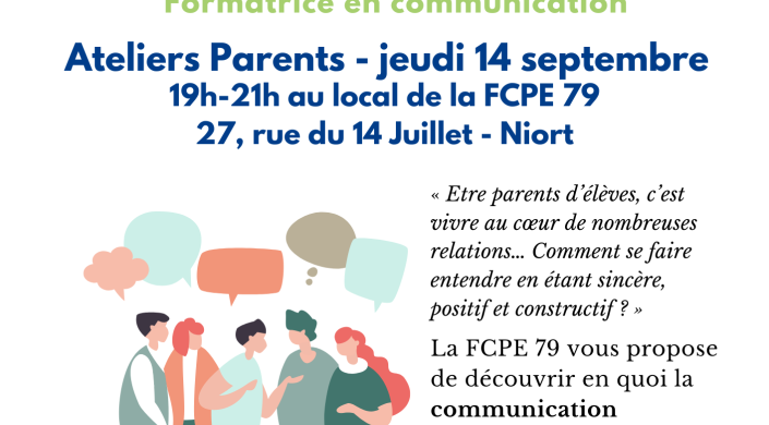 Atelier parentalité | FCPE